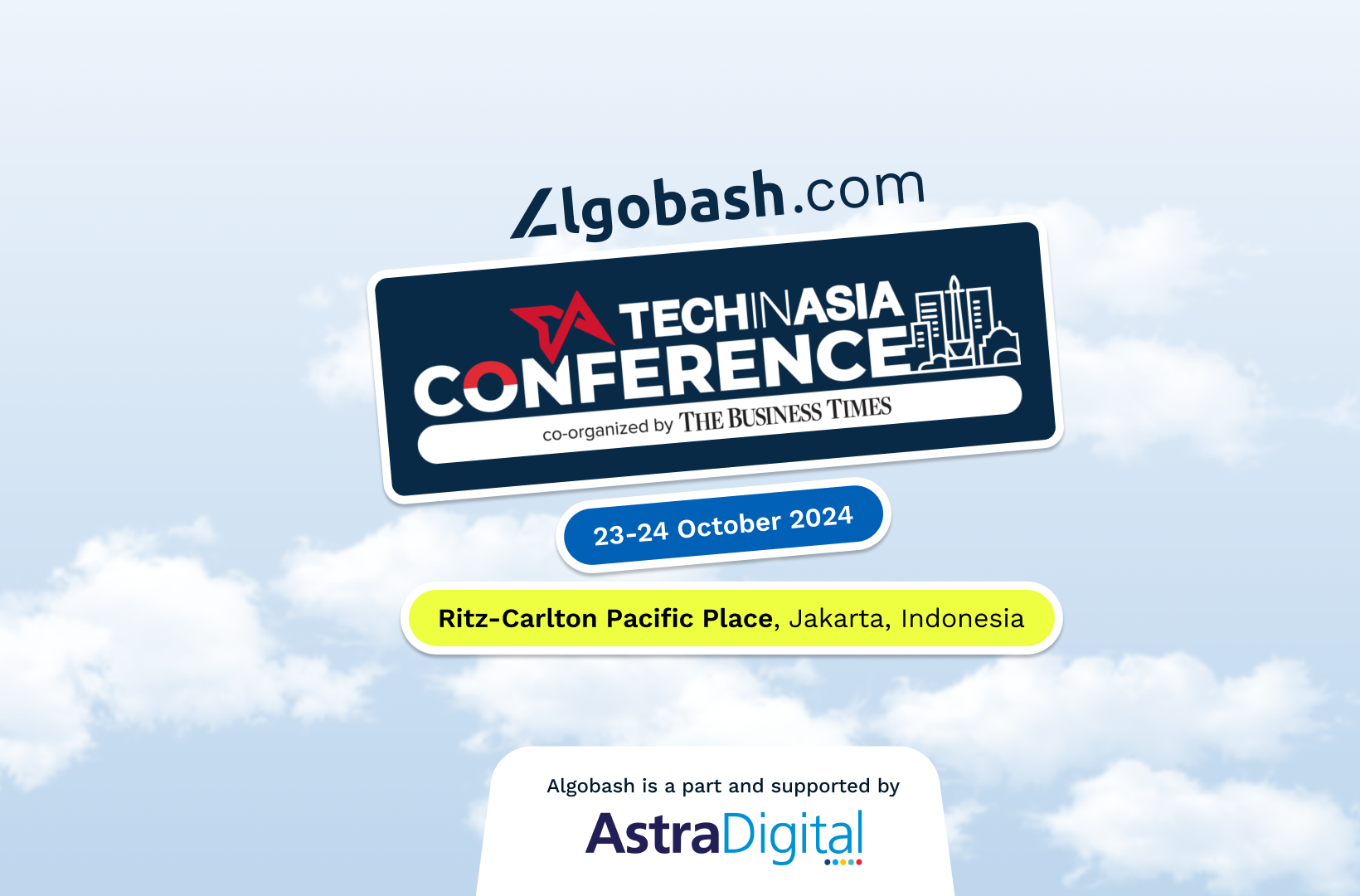 Algobash Showcases Innovation at Tech in Asia Conference 2024 - Algobash